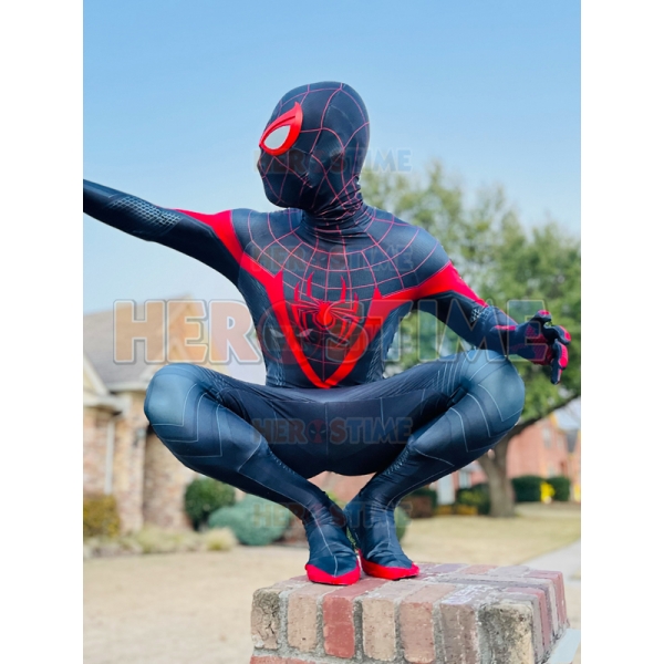 Miles morales spiderman costume store